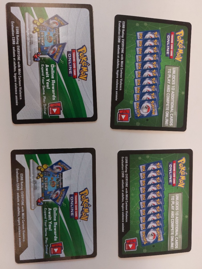 Pokemon TCG pack codes, Hobbies & Toys, Toys & Games on Carousell