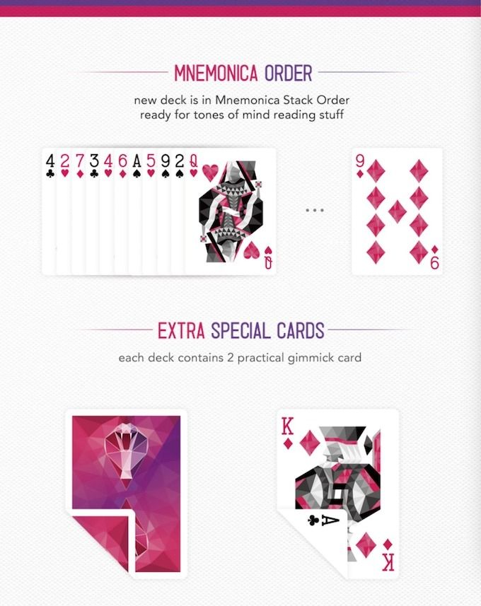 Poker Cards - Crystal Cobra Playing Cards, TCC, USPCC 2018, Kickstarter ...