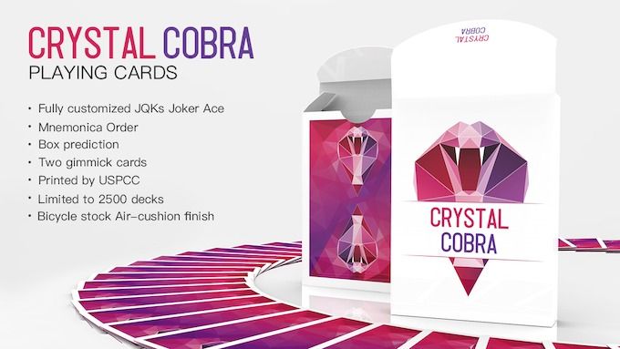 Poker Cards - Crystal Cobra Playing Cards, TCC, USPCC 2018, Kickstarter ...