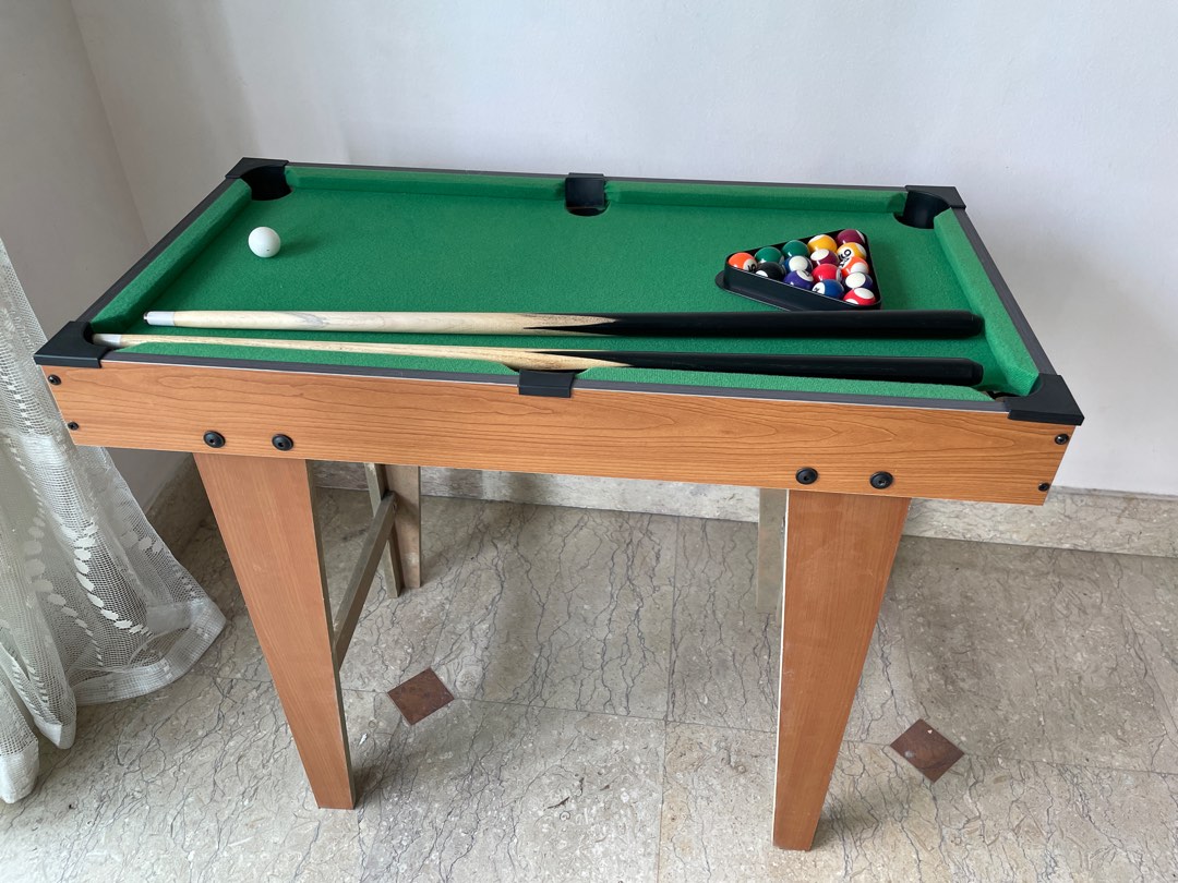Toy Pool table, Hobbies & Toys, Toys & Games on Carousell