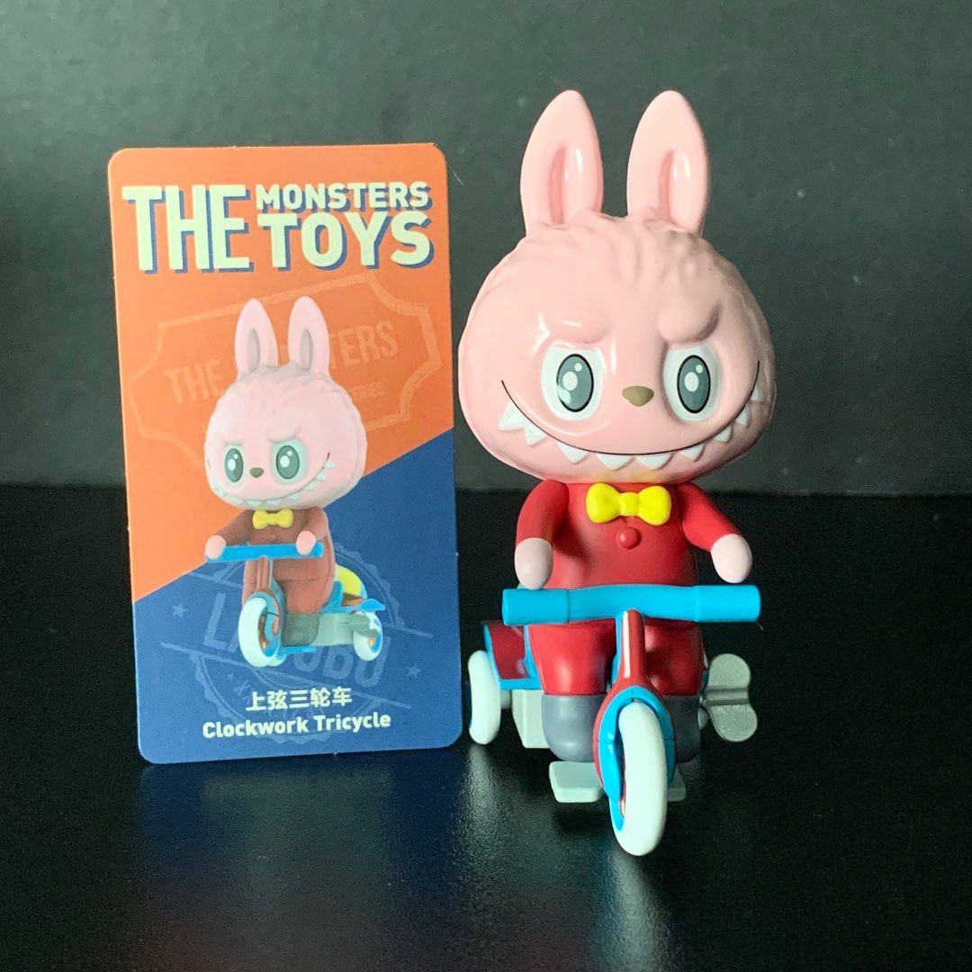 POP MART The Monsters Toys Series, Clockwork Tricycle, Hobbies & Toys ...
