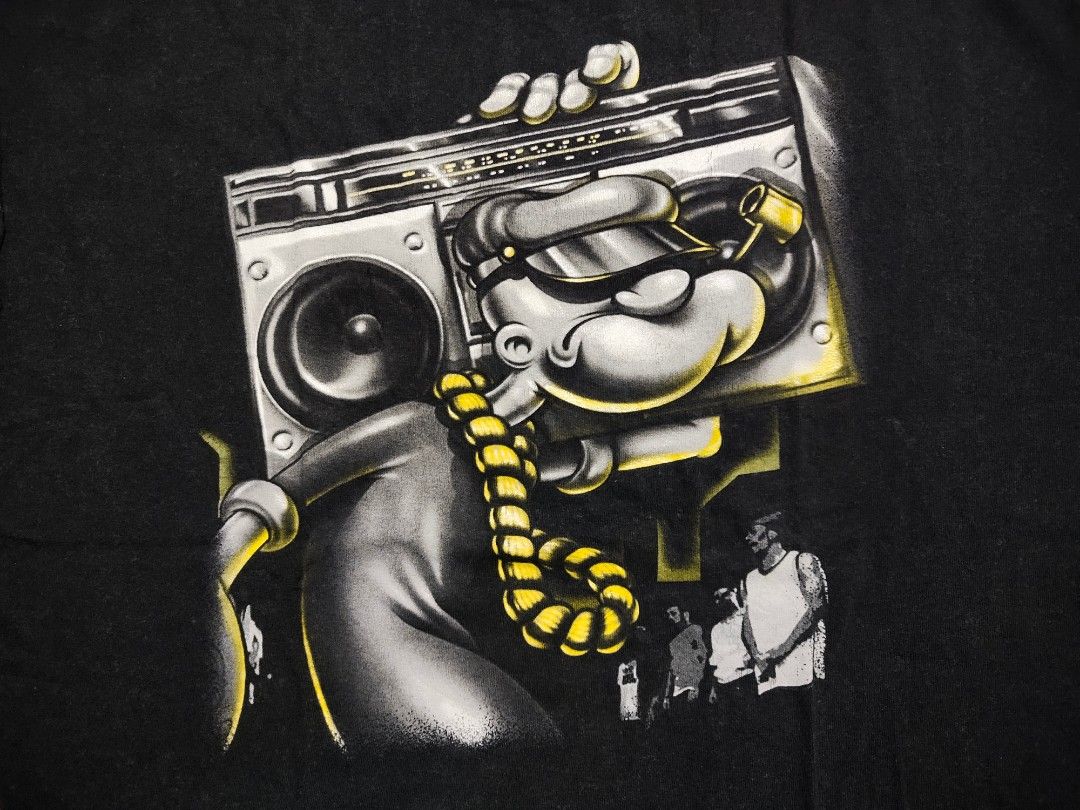 Popeye Hip Hop Rap, Men's Fashion, Activewear on Carousell