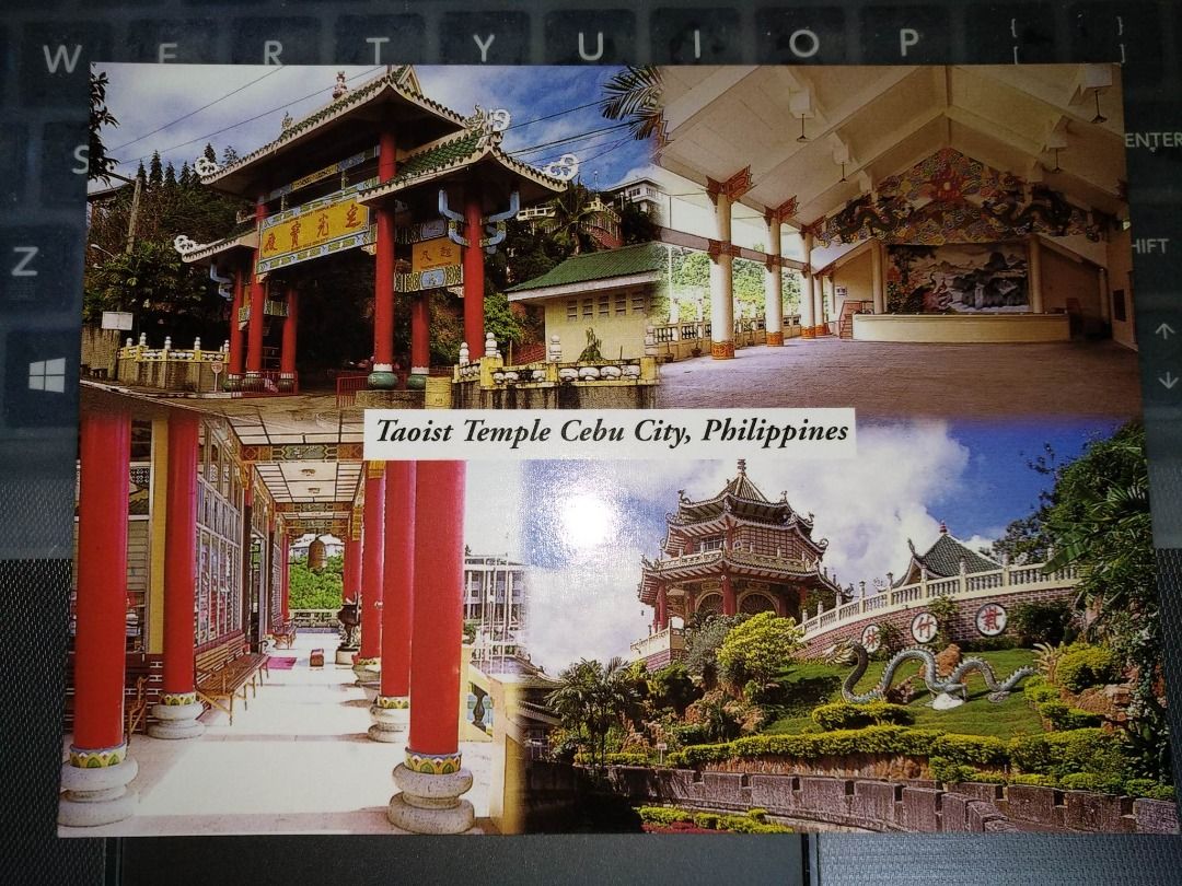 POST CARD (BIG) TAOIST TEMPLE CEBU CITY 50.00/PIECEPOST CARD, Hobbies ...