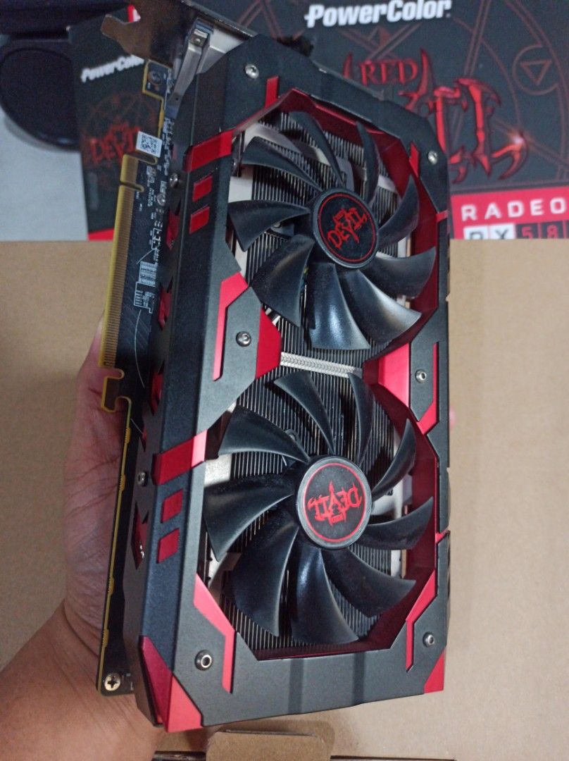 PowerColor Red Devil RX580 8gb, Computers & Tech, Parts & Accessories ...