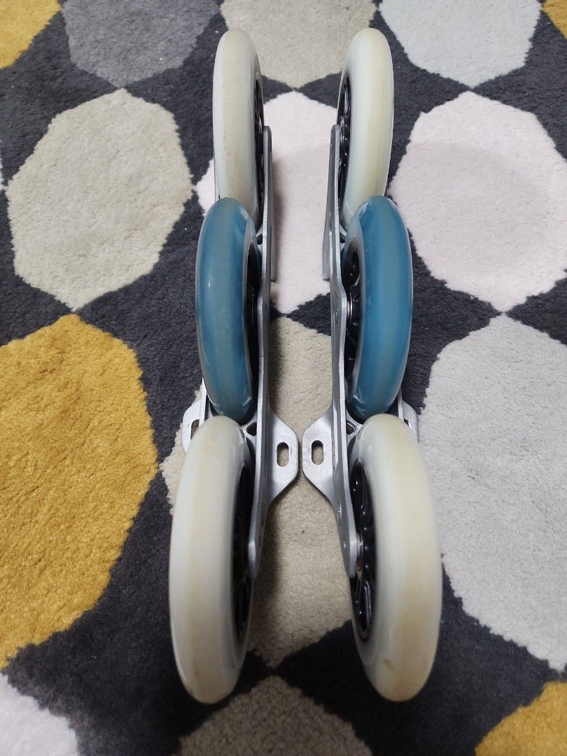 Powerslide 125mm frame + wheels, Sports Equipment, Other Sports ...