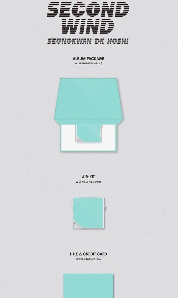 [PREORDER] SEVENTEEN BOO SEOK SOON 《SECOND WIND》FIRST SINGLE ALBUM ...