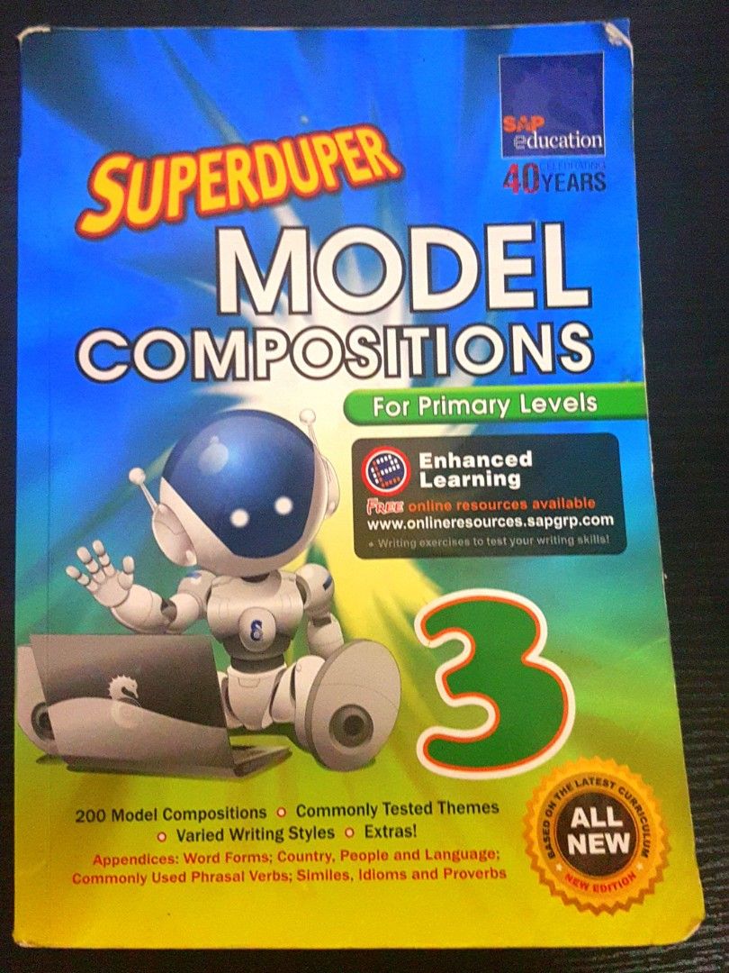 Primary 3 Model compo book, Hobbies & Toys, Books & Magazines ...