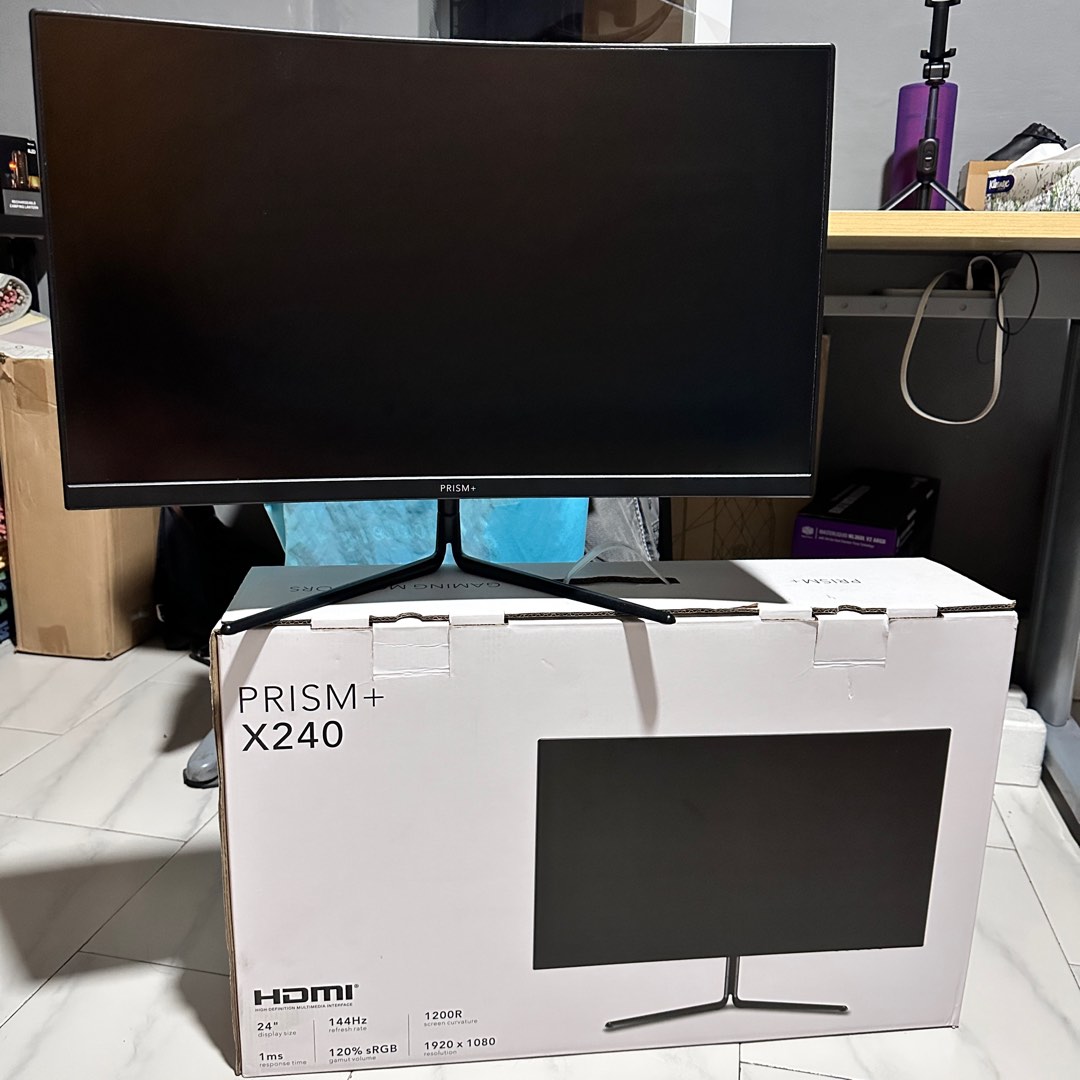 Prism 24 inch monitor, Computers & Tech, Desktops on Carousell