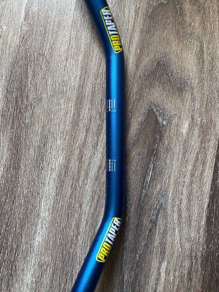 Protaper blue wide handlebar, Motorcycles, Motorcycle Accessories on ...