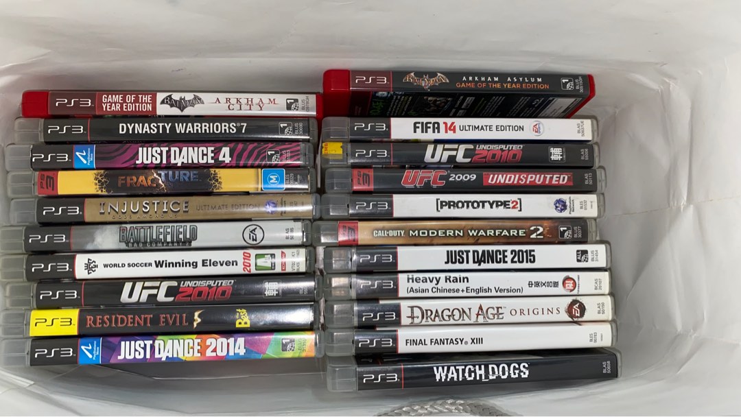 PS3 Games red faction call of duty gta dynasty warriors resident evil ...