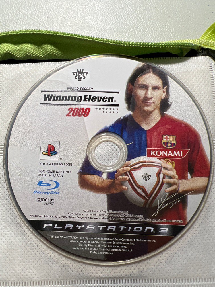 PS3 Games Winning Eleven 2009, Video Gaming, Video Games, PlayStation ...