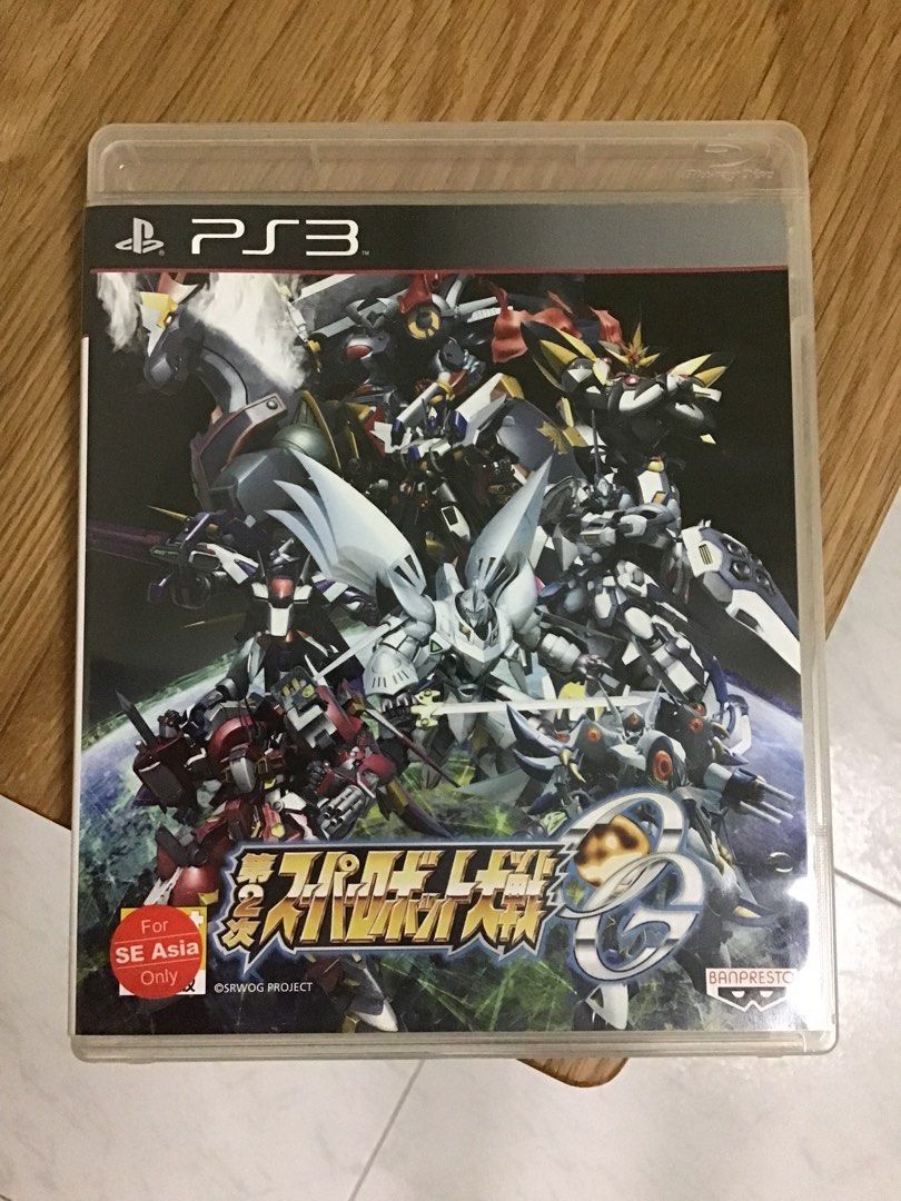 PS3 The 2nd Super Robot Wars Original Generation, Video Gaming, Video ...