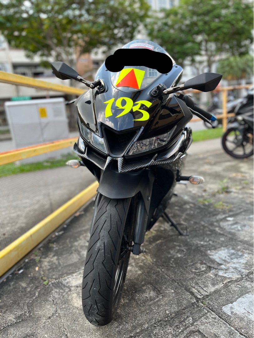 R15 V3 ( Used ), Motorcycles, Motorcycles for Sale, Class 2B on Carousell