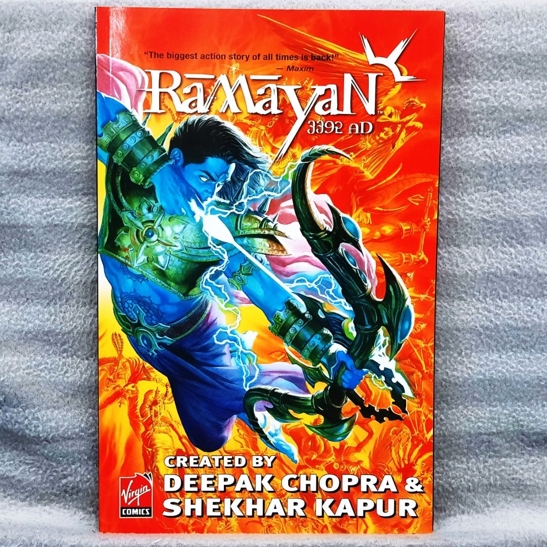 Ramayan 3392 AD TPB #1 Alex Ross Cvr (Virgin Comics) I-P (HTF) Shekhar ...