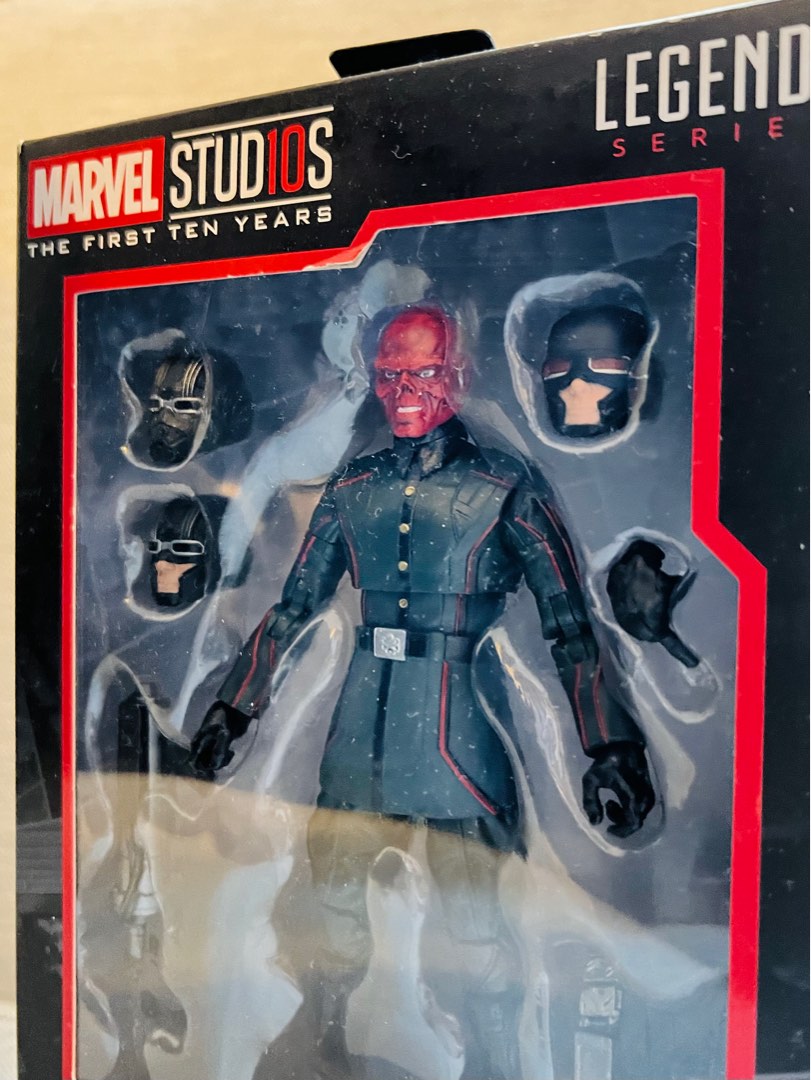 Red Skull marvel legends Captain America Not Mcfarlane Adc collectibles ...