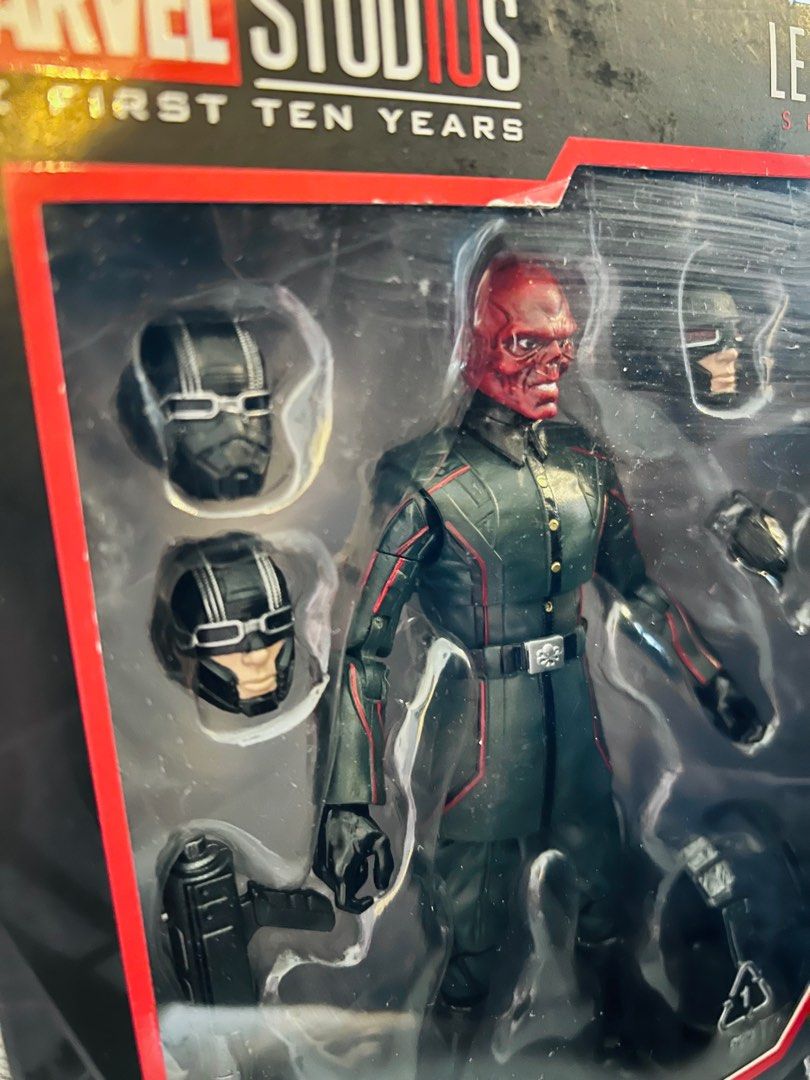 Red Skull marvel legends Captain America Not Mcfarlane Adc collectibles ...