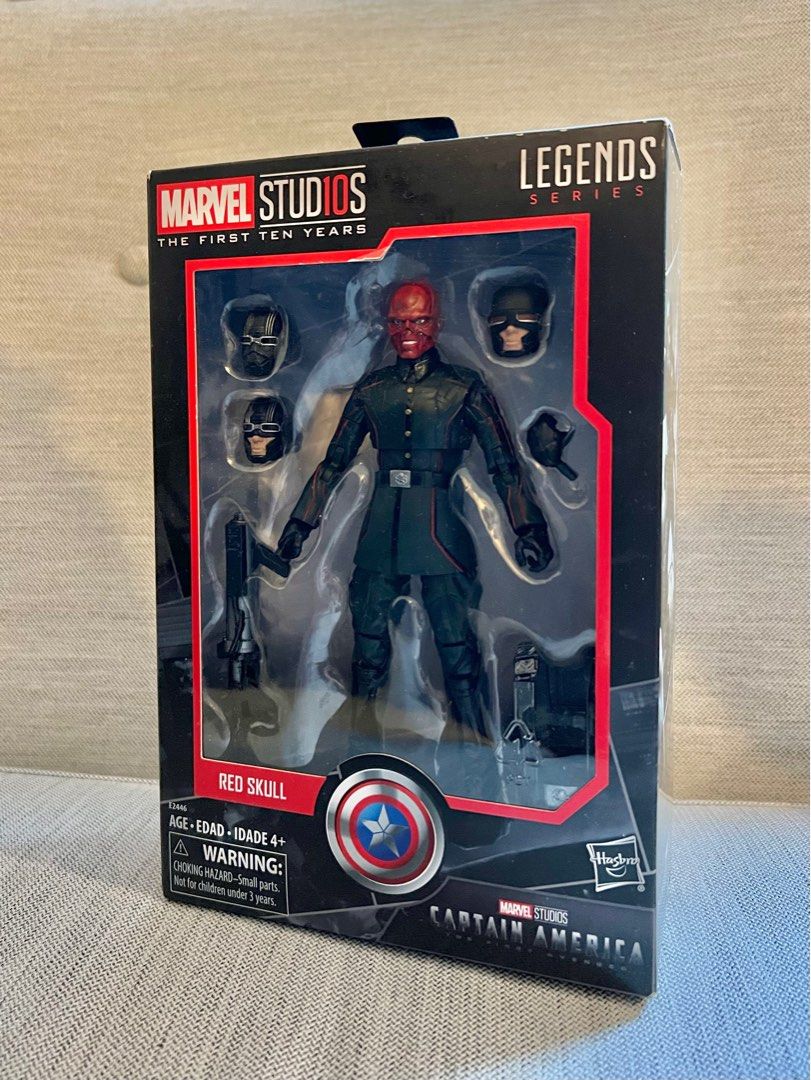 Red Skull marvel legends Captain America Not Mcfarlane Adc collectibles ...
