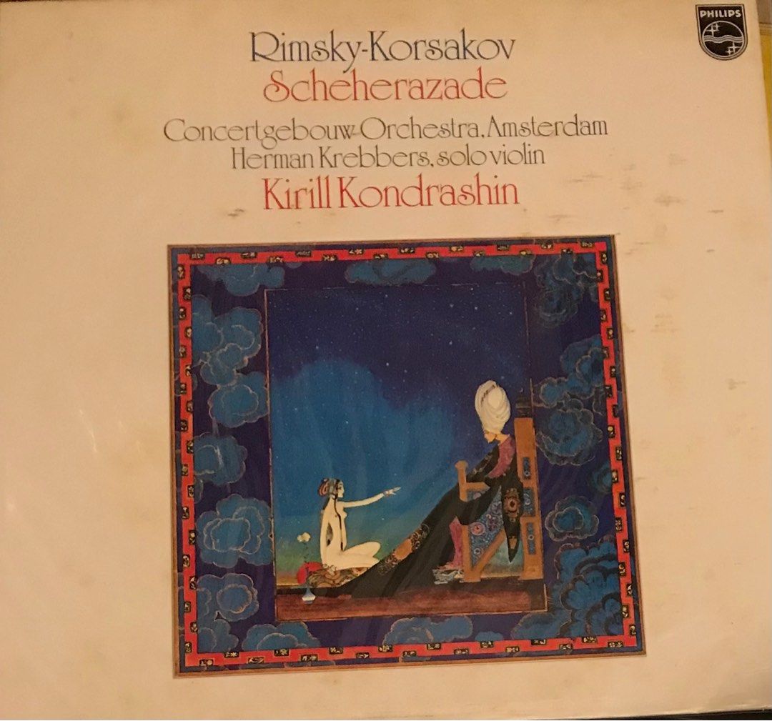 Rimsky-Korsakov Scheherazade Concertgebouw Orchestra Amsterdam Herman Krebbers Kirill Kondrashin ...