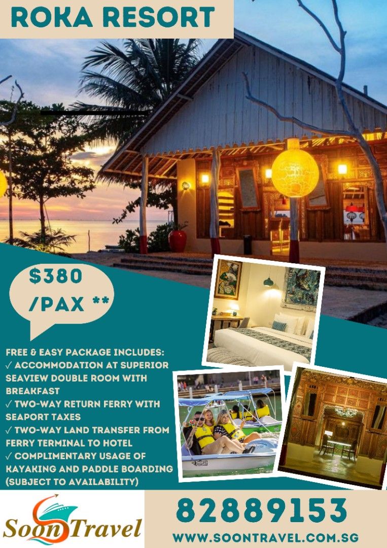 Roka Resort, Tickets & Vouchers, Event Tickets on Carousell