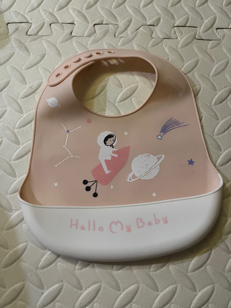 Rubber Bib, Babies & Kids, Nursing & Feeding, Weaning & Toddler Feeding ...