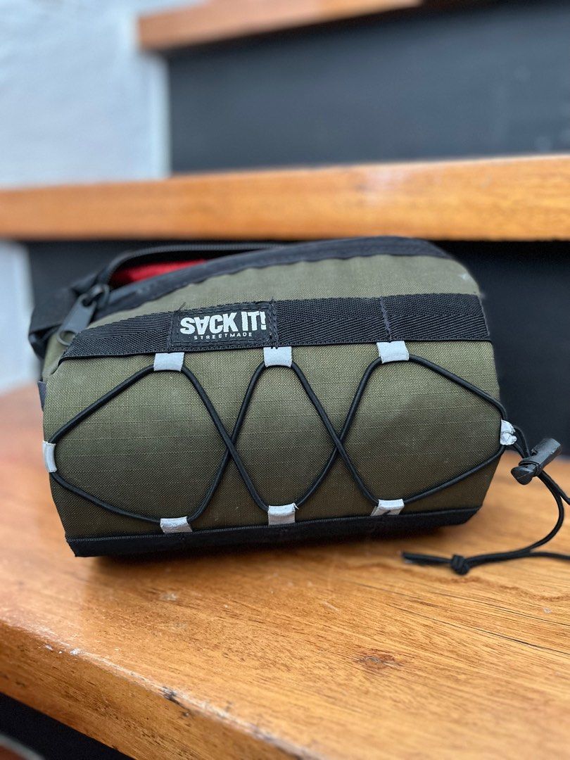 Sack It Handlebar Bag for Bike, Men's Fashion, Bags, Belt bags ...