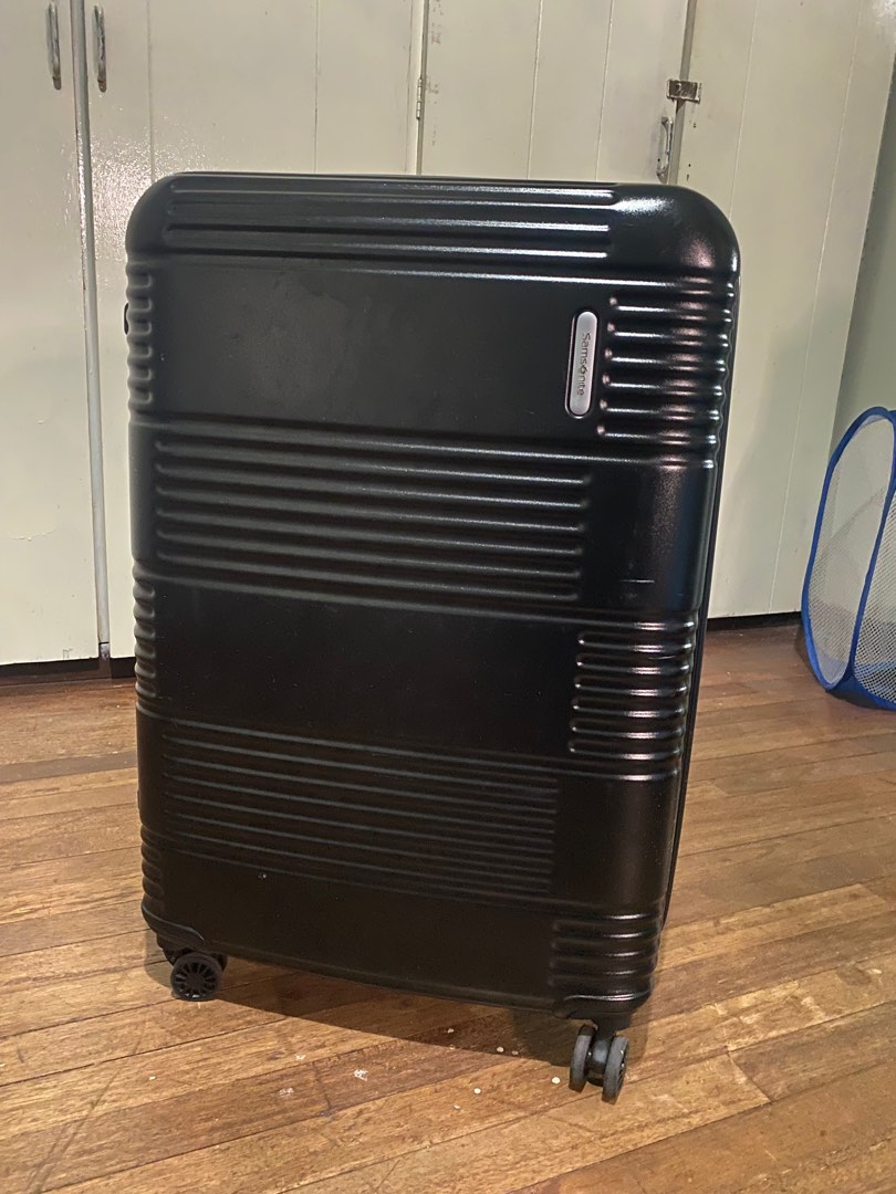 Samsonite Mazon Black Luggage, Hobbies & Toys, Travel, Luggage on Carousell
