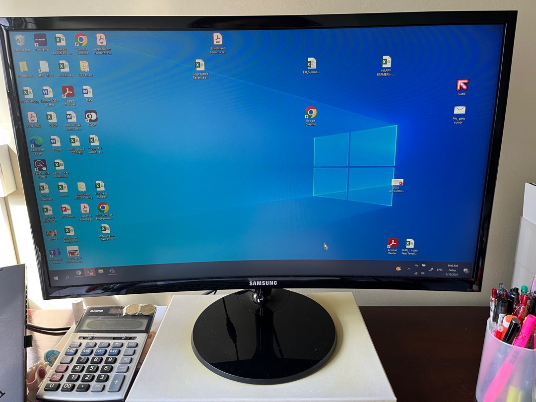 Samsung Monitor, Computers & Tech, Parts & Accessories, Monitor Screens ...