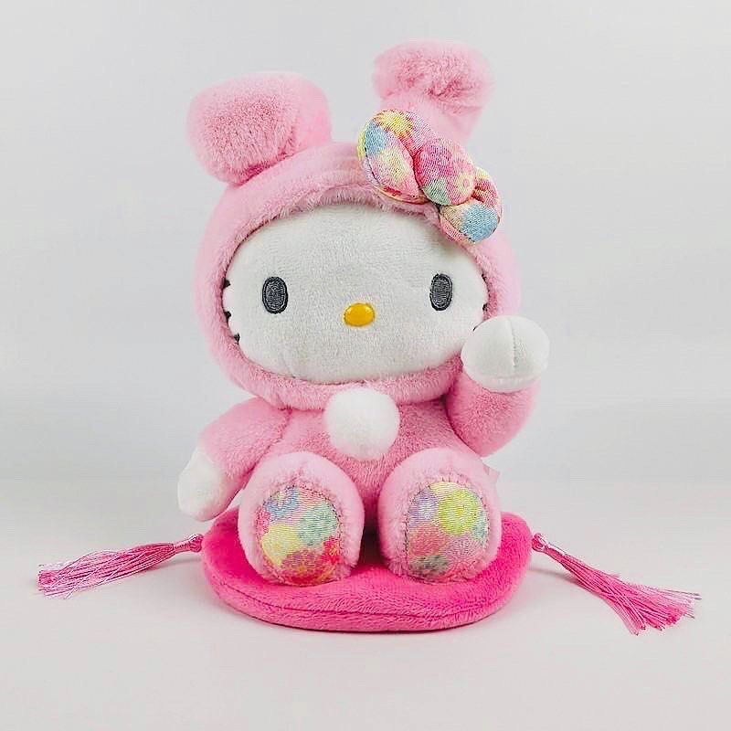 Sanrio Hello KItty My Melody MinnaNoTabo Lucky Rabbit Costume Plush ...
