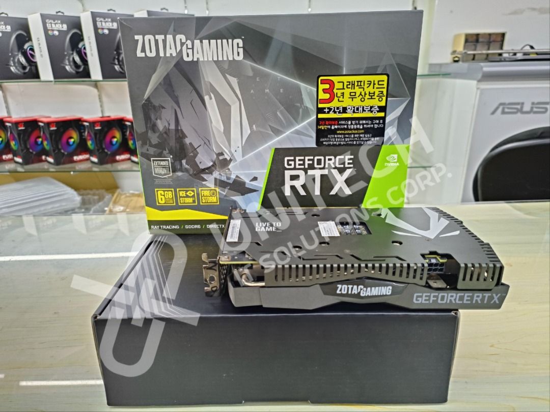 SECOND HAND GPU W/ BOX (ZOTAC GAMING GEFORCE RTX 2060), Computers ...