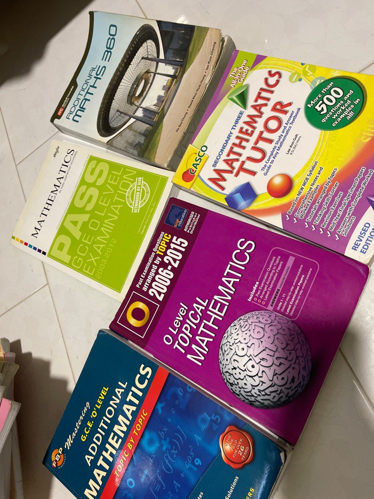 Secondary Math books, Hobbies & Toys, Books & Magazines, Textbooks on ...