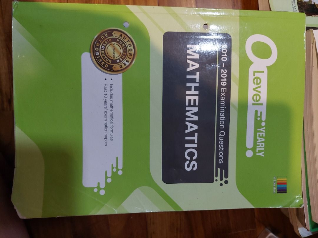 Secondary school O levels Mathematics textbooks and TYS, Hobbies & Toys ...