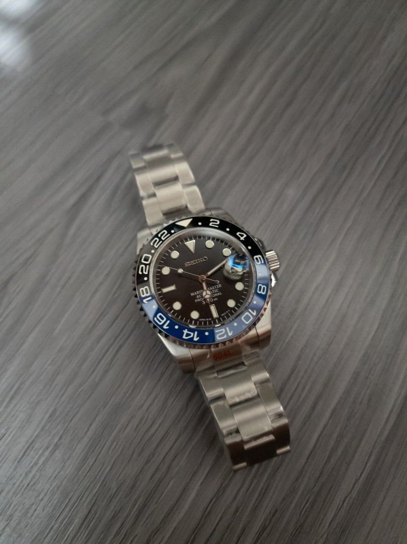 Seiko seikolex batman, Men's Fashion, Watches & Accessories, Watches on ...