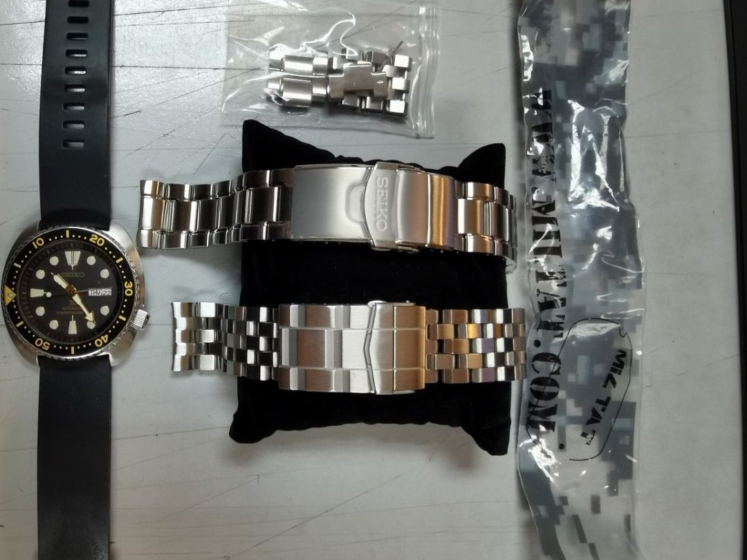 Seiko prospex tutle SRP775k with Ori seiko bracelet & Ori strapcode ...