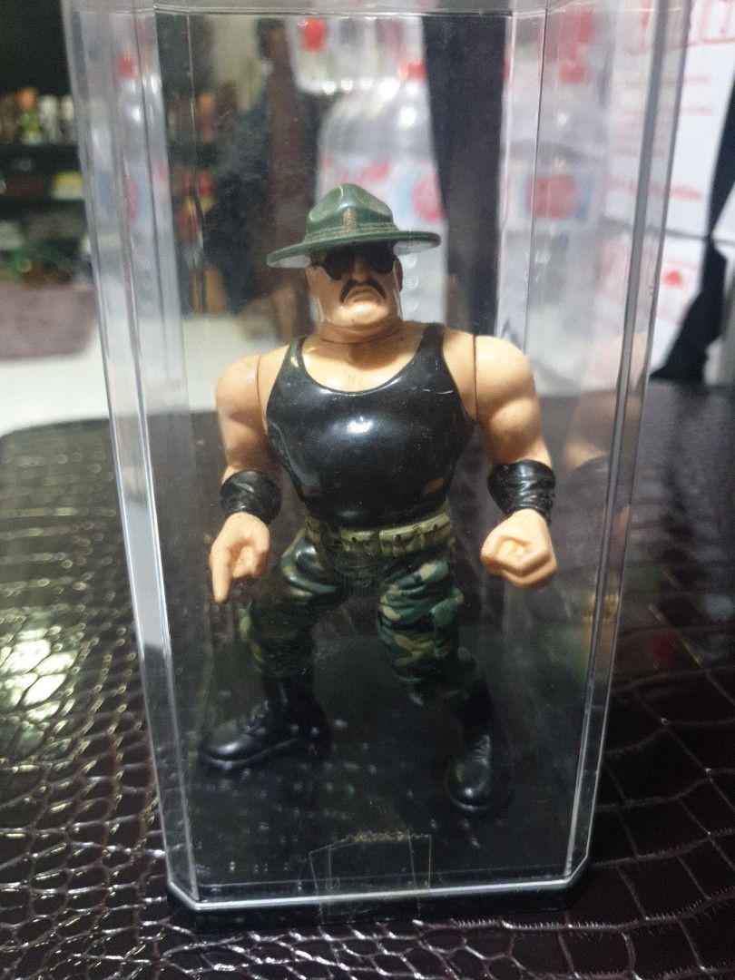 SERGEANT SLAUGHTER WWF HASBRO WWE VINTAGE 90S, Hobbies & Toys, Toys ...