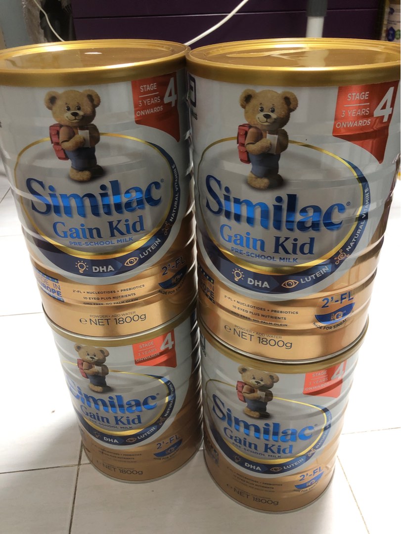 SG Similac stage 4, 1.8kg, Babies & Kids, Nursing & Feeding, Weaning ...