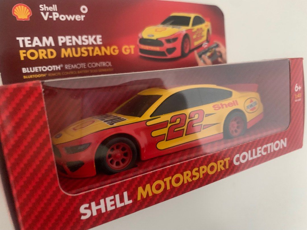 Shell bluetooth car mustang yellow, Hobbies & Toys, Toys & Games on ...