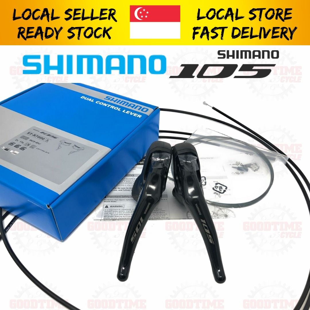 Shimano 105 ST-R7000 2x11speed STI Shifter Brake Lever Dual Control ...