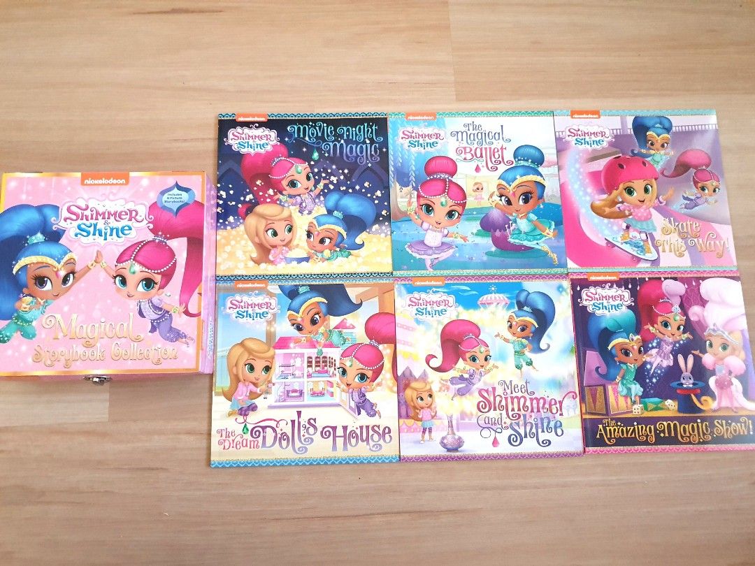 Shimmer & Shine Magical Storybook Collection x 6, Hobbies & Toys, Books ...