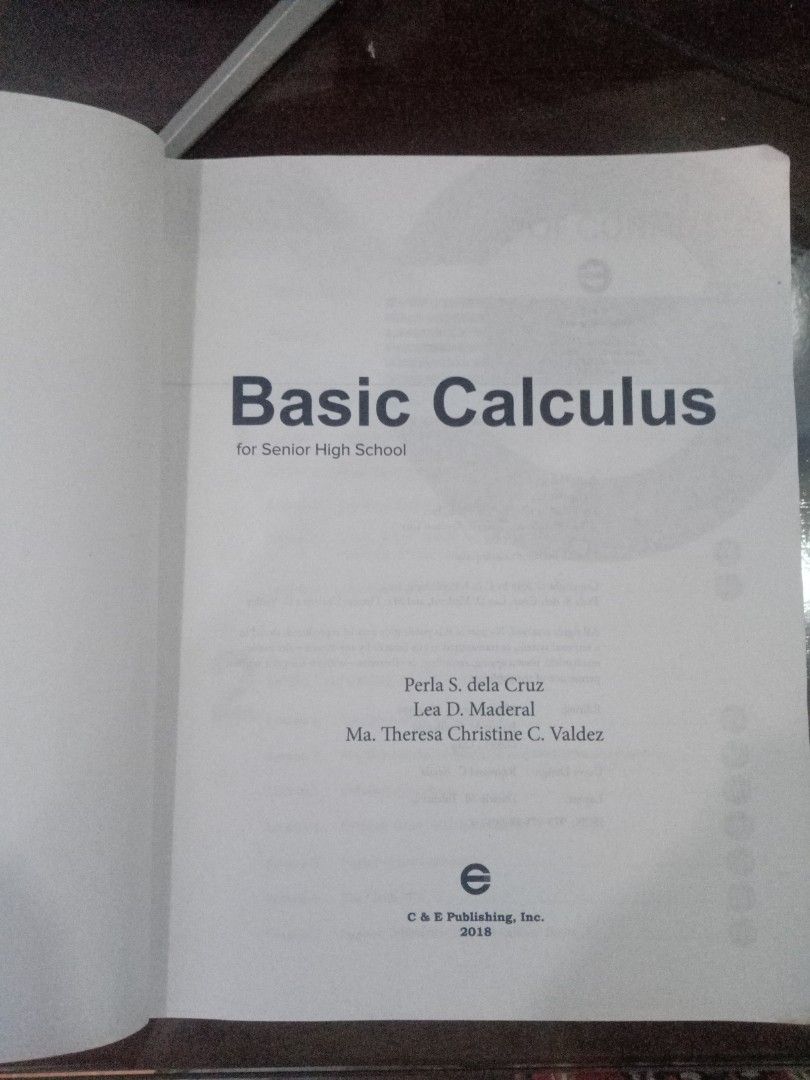 SHS BOOKS | Basic Calculus, Hobbies & Toys, Books & Magazines ...