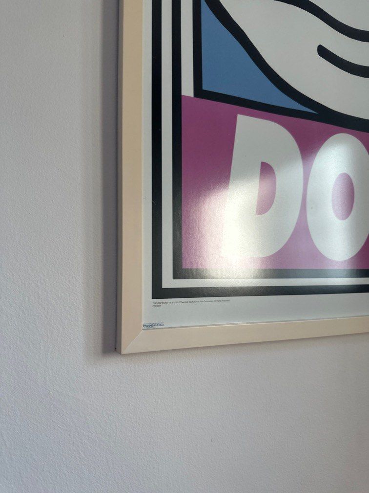 Simpson DOPE picture and frame, Furniture & Home Living, Home Decor ...