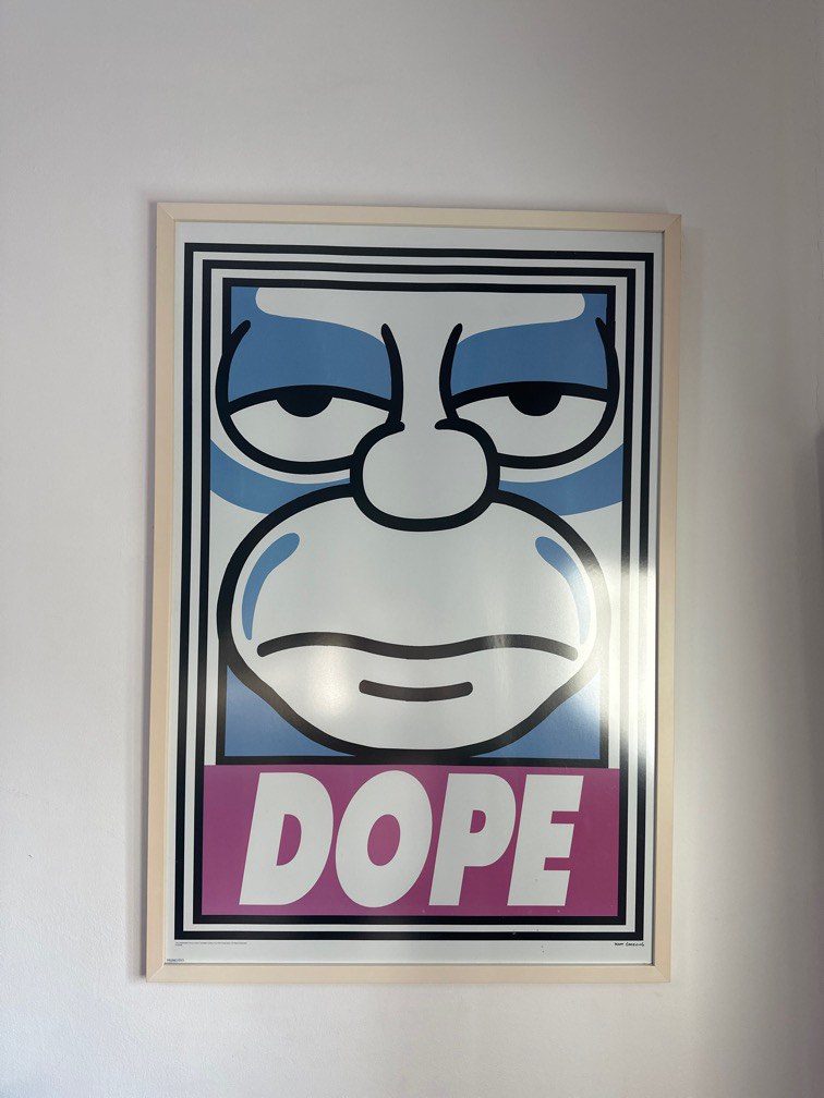 Simpson DOPE picture and frame, Furniture & Home Living, Home Decor ...
