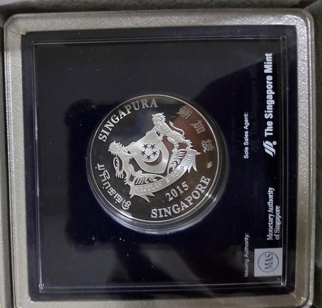 Singapore SG50 commemorative proof silver coin 1oz, Hobbies & Toys ...
