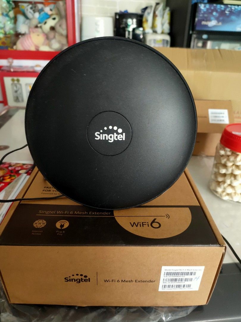 Singtel Mesh Extender x 2 (A Pair), Computers & Tech, Office & Business ...