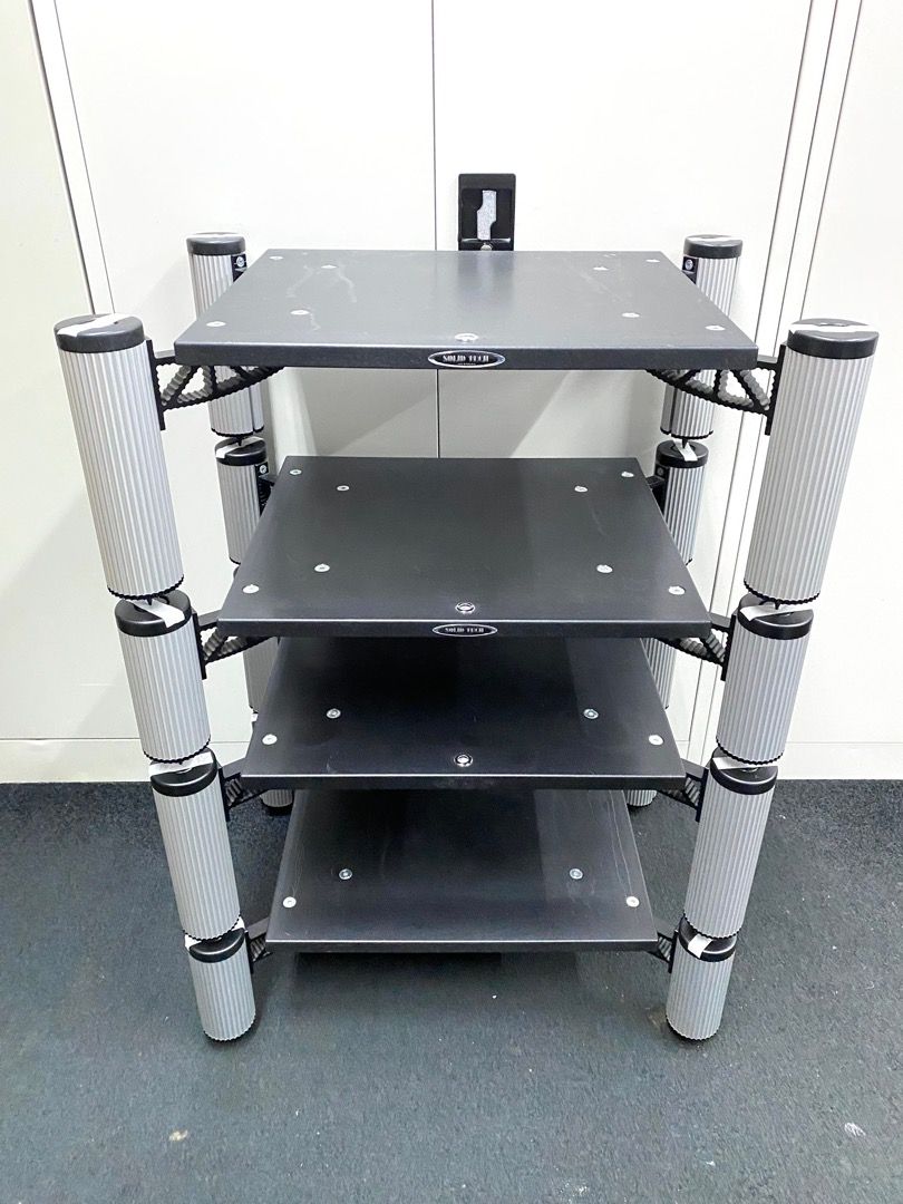 Solid Tech Hybrid Standard Audio Rack - 4 Tier, Audio, Other Audio ...