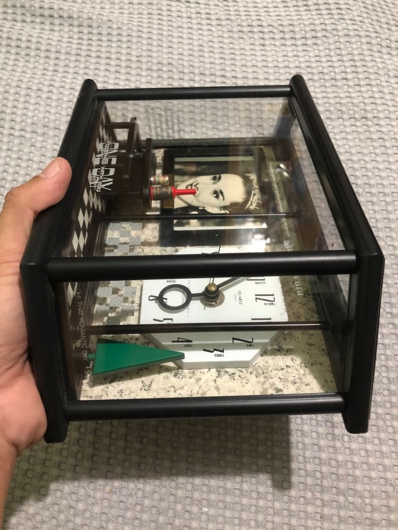 Spazio Sicura G. Sasho - desk clock mini bar diorama by lady mate japan ...