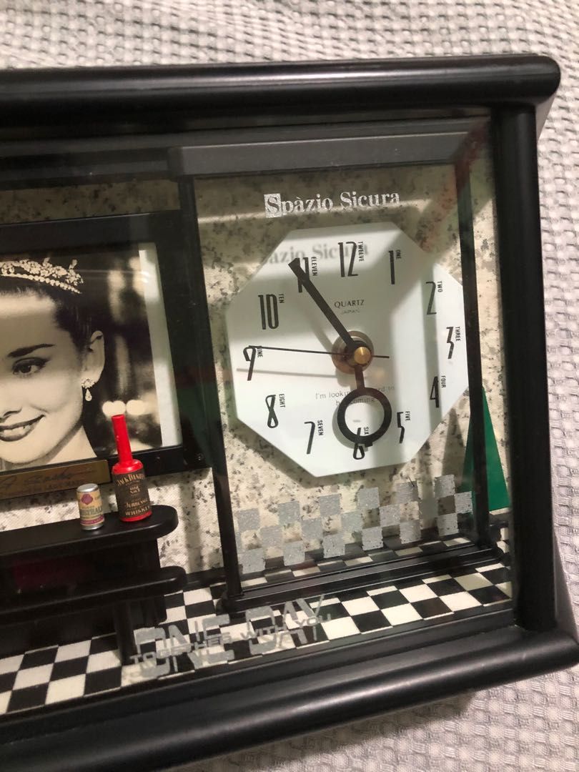 Spazio Sicura G. Sasho - desk clock mini bar diorama by lady mate japan ...
