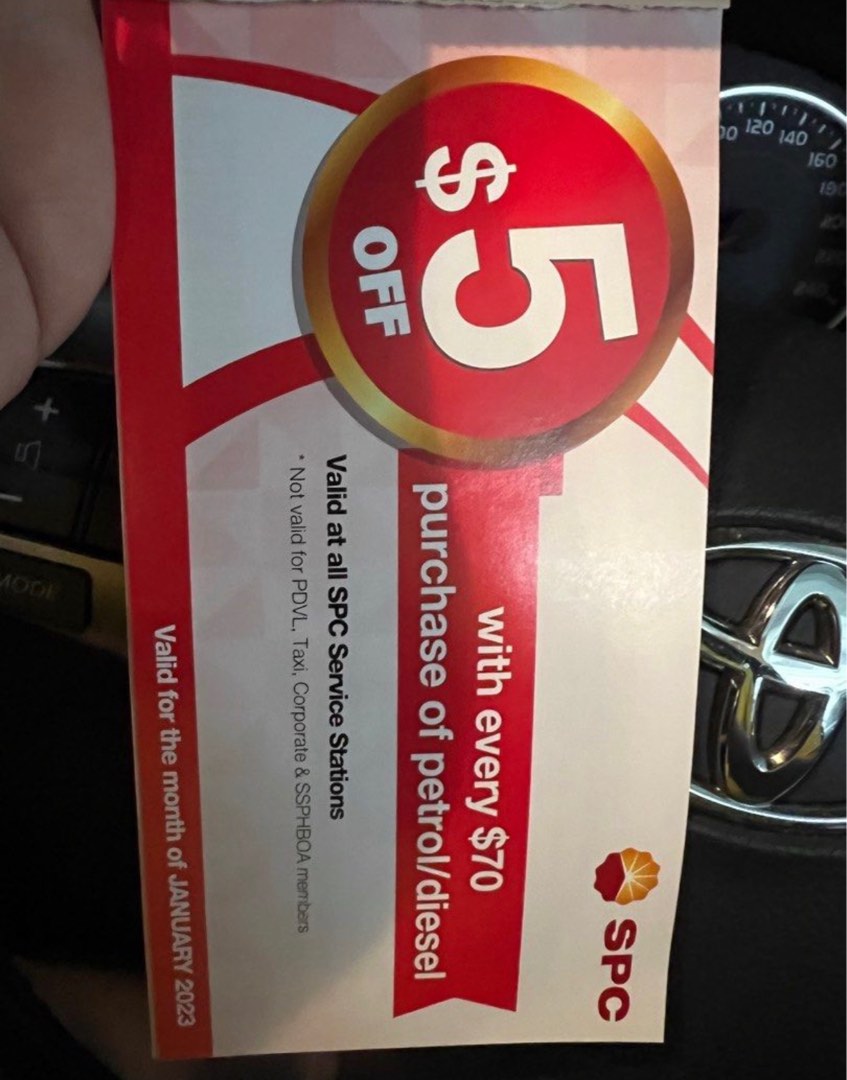 SPC $5 voucher, Tickets & Vouchers, Vouchers on Carousell