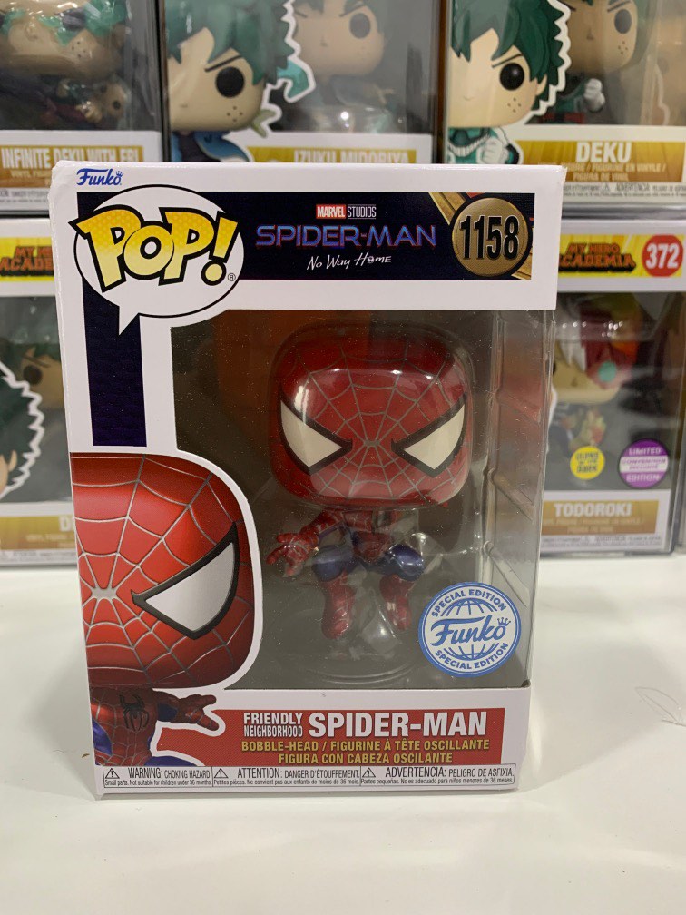 Spider-man (Metallic) Funko Pop, Hobbies & Toys, Memorabilia ...