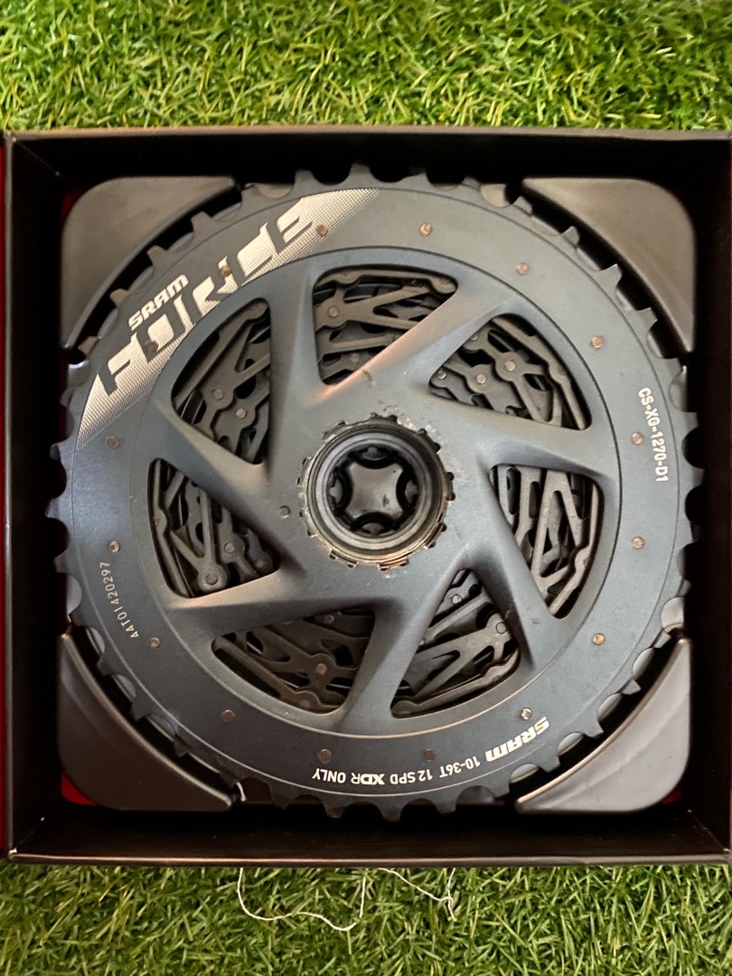 SRAM Force AXS 12 speed Cassette, Sports Equipment, Bicycles & Parts ...