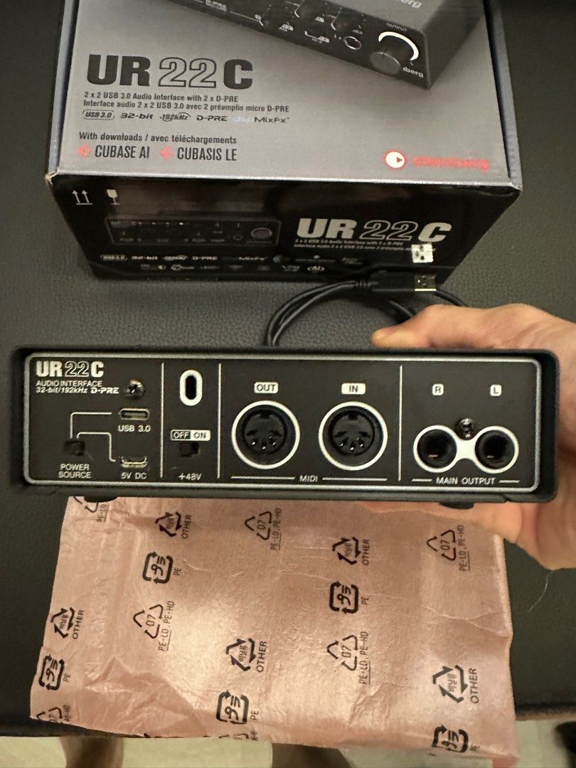 Steinberg UR22C 2x2 Audio Interface, Audio, Other Audio Equipment on ...